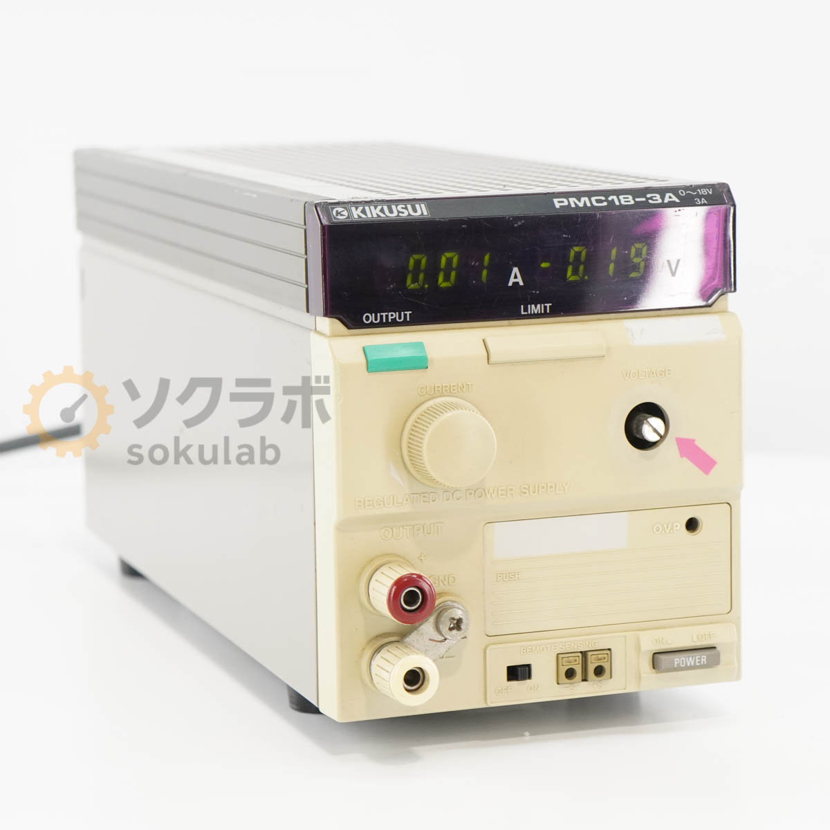 型番補足:PMC-A 仕様:商品サイズ:0~18V 3A【保証あり】開発機関や研究所等から動作品として入荷いたしました。当店では校正は行なっておりませんので、校正期限内レベルの精度・確度を保証するものではございません。あくまでも中古品として...