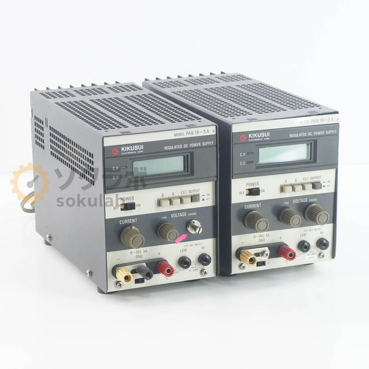 型番補足:PAB-A 仕様:商品サイズ:0-18V 3A【保証なし】全ての機能が動作するか等の詳細な状態が分かりかねるため現状販売とさせていただきます。通電した場合は、通電した状態の写真を掲載しておりますので写真にてご確認ください。現状での...