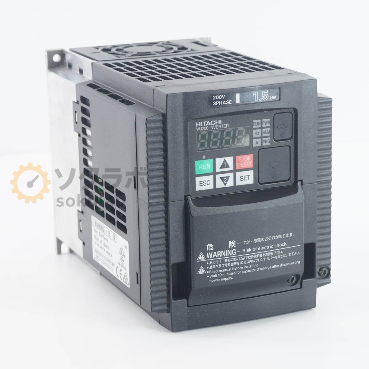 型番補足:WJ200 仕様:商品サイズ:200V 3PHASE 1.5kW【保証あり】使用されていたものを入荷いたしました。あくまでも中古品としてご理解の上でご購入お願いいたします。詳細は写真にてご確認ください。【当商品について】200V ...