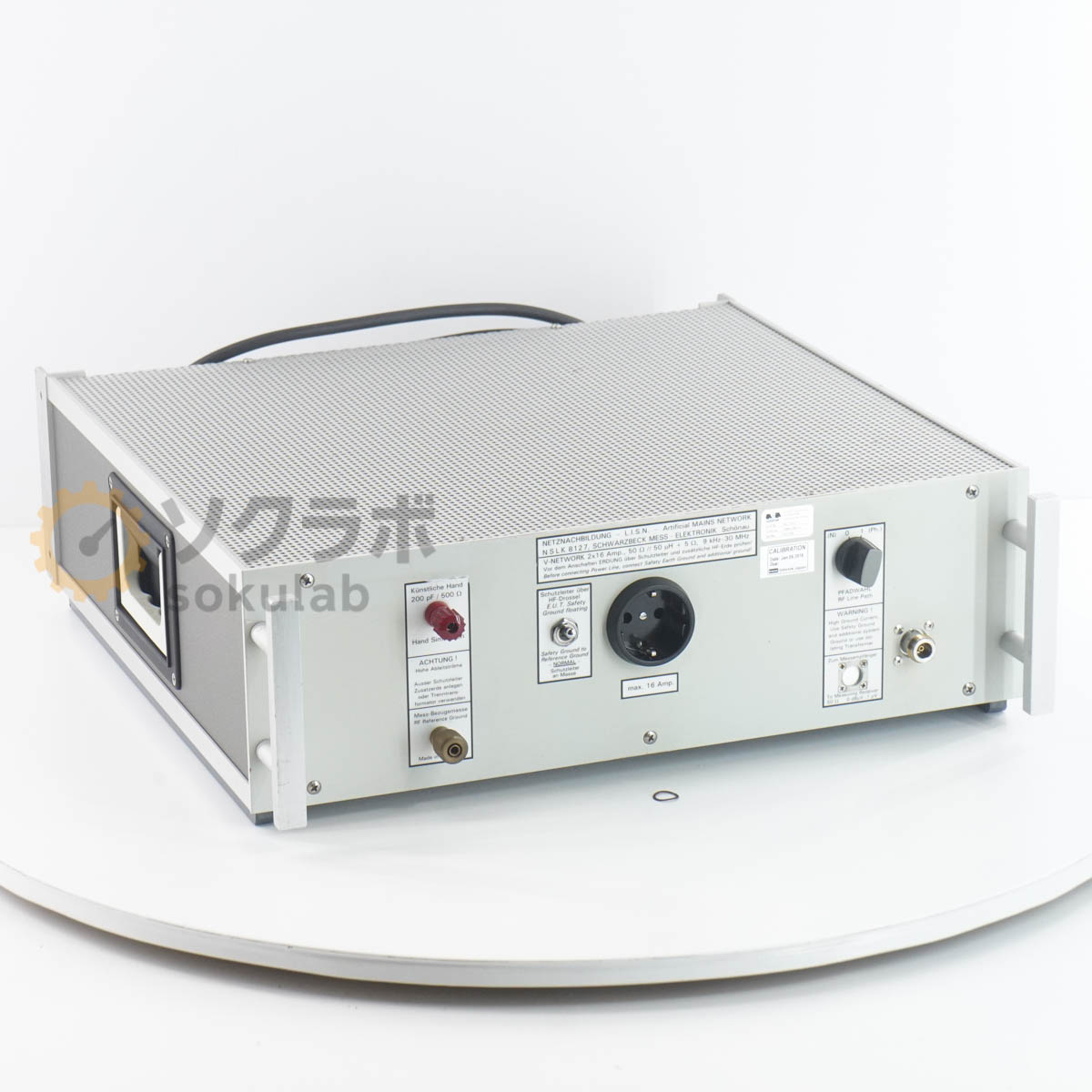 型番補足:NSLK 8127【保証あり】開発機関や研究所等から動作品として入荷いたしました。当店では校正は行なっておりませんので、校正期限内レベルの精度・確度を保証するものではございません。あくまでも中古品としてご理解の上、ご購入ください。...