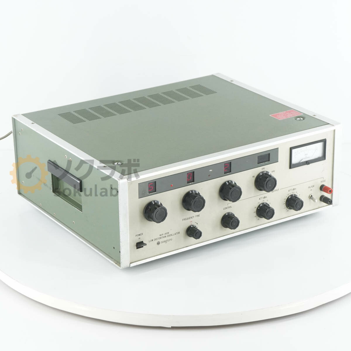 製造番号:8120058【保証あり】開発機関や研究所等から動作品として入荷いたしました。当店では校正は行なっておりませんので、校正期限内レベルの精度・確度を保証するものではございません。あくまでも中古品としてご理解の上、ご購入ください。詳細...