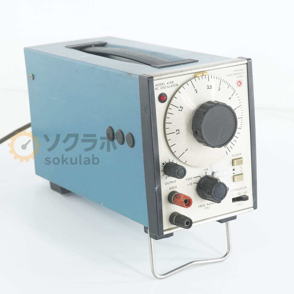 製造番号:6612576【保証あり】開発機関や研究所等から動作品として入荷いたしました。当店では校正は行なっておりませんので、校正期限内レベルの精度・確度を保証するものではございません。あくまでも中古品としてご理解の上、ご購入ください。詳細...