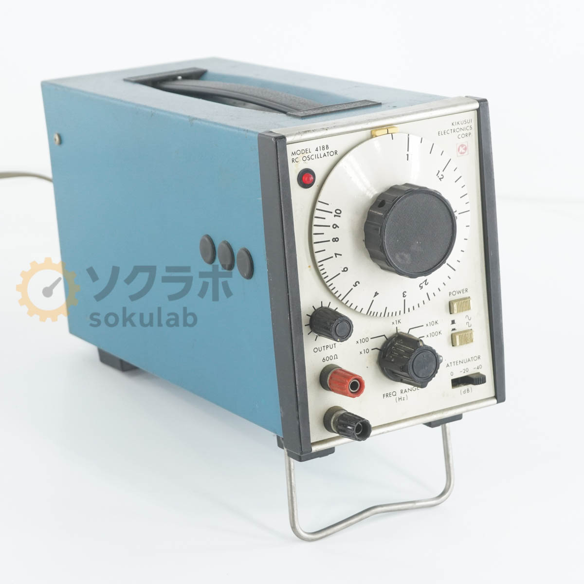 製造番号:4420428【保証あり】開発機関や研究所等から動作品として入荷いたしました。当店では校正は行なっておりませんので、校正期限内レベルの精度・確度を保証するものではございません。あくまでも中古品としてご理解の上、ご購入ください。詳細...