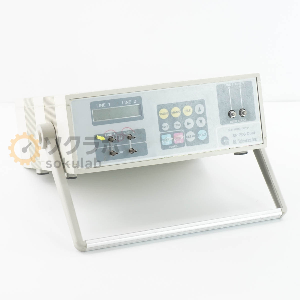 型番補足:SP 208 Dual SP208Dual【保証あり】開発機関や研究所等から動作品として入荷いたしました。当店では校正は行なっておりませんので、校正期限内レベルの精度・確度を保証するものではございません。あくまでも中古品としてご理...