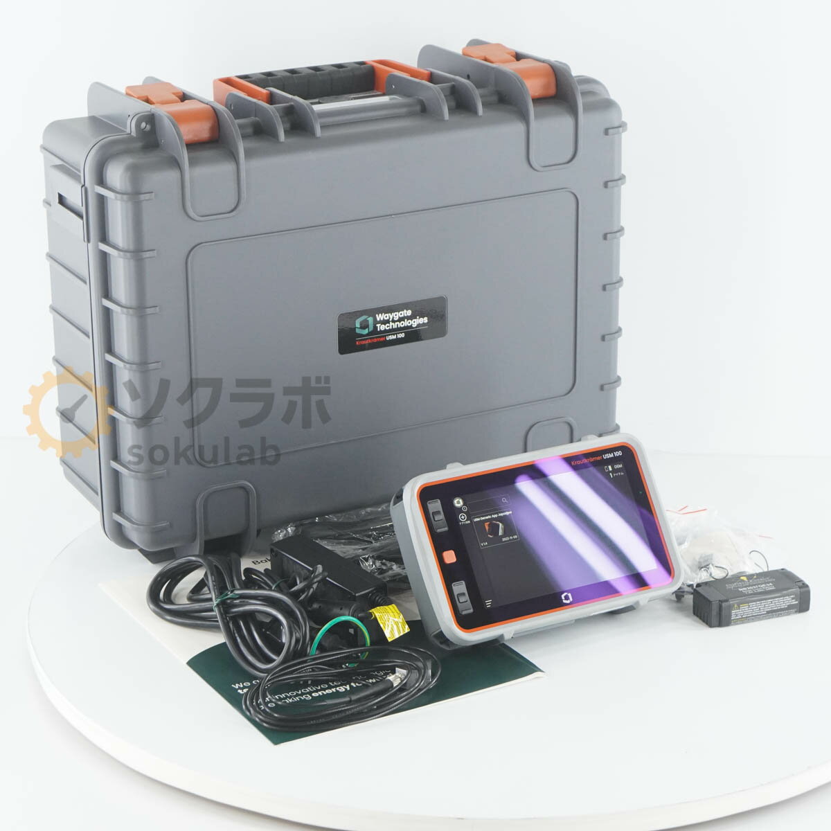 ACアダプター:あり 電源コード:あり 型番補足:USM100 確定付属品:校正証明書付 校正保証:01/2023CAL【保証あり】開発機関や研究所等から動作品として入荷いたしました。当店では校正は行なっておりませんので、校正期限内レベルの...