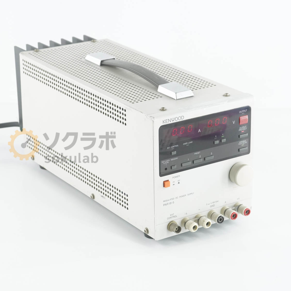 製造番号:6120013 仕様:商品サイズ:0-＋18V 5A【保証あり】開発機関や研究所等から動作品として入荷いたしました。当店では校正は行なっておりませんので、校正期限内レベルの精度・確度を保証するものではございません。あくまでも中古品...