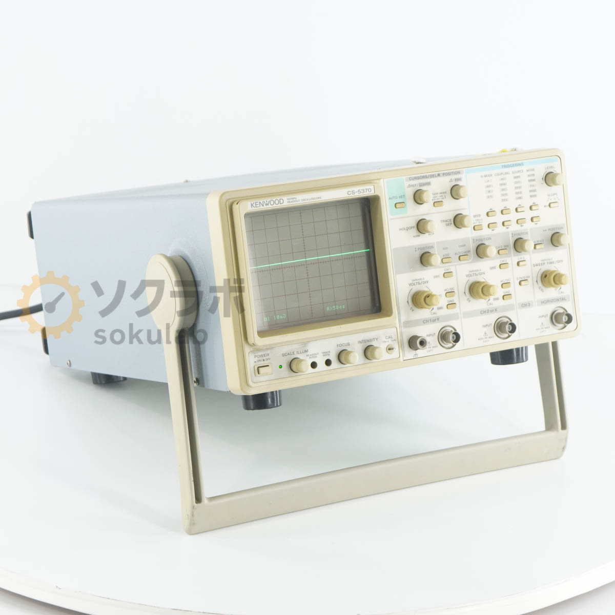仕様：100MHz【保証あり】開発機関や研究所等から動作品として入荷いたしました。 当店では校正は行なっておりませんので、校正期限内レベルの精度・確度を保証するものではございません。 あくまでも中古品としてご理解の上、ご購入ください。 詳細...