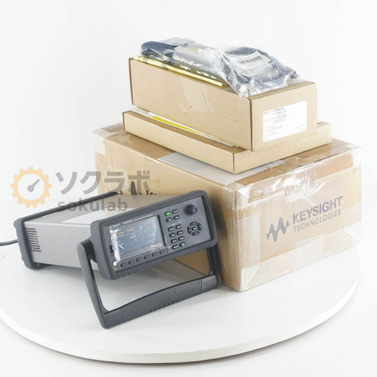型番補足：DAQM901A 校正保証：07/2023CAL 付属品：電源コード 取扱説明書【保証あり】開発機関や研究所等から動作品として入荷いたしました。 当店では校正は行なっておりませんので、校正期限内レベルの精度・確度を保証するものでは...