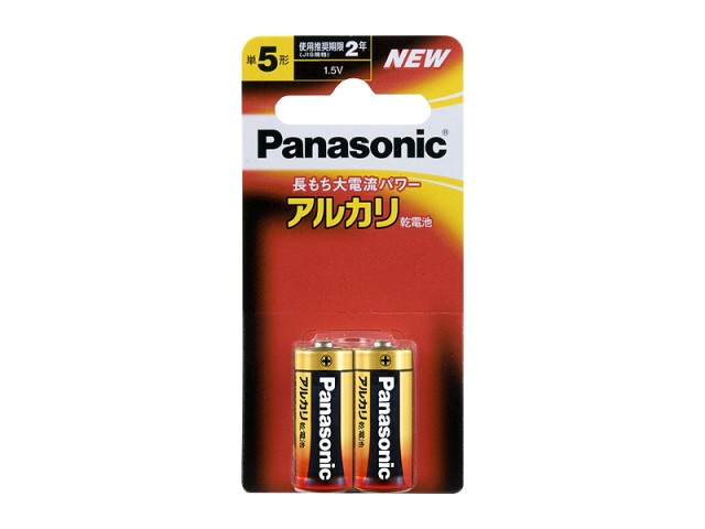 ■ 特徴 ■■ 仕様 ■◇形状：単5形 ◇電圧：1.5V◇寸法：約Φ12.0×30.2 ◇質量：約9g/1本あたり◇使用推奨期限：2年◇包装形態：2本入ブリスター包装■ JAN 型番 ■◇4984824720022 LR1XJ/2B