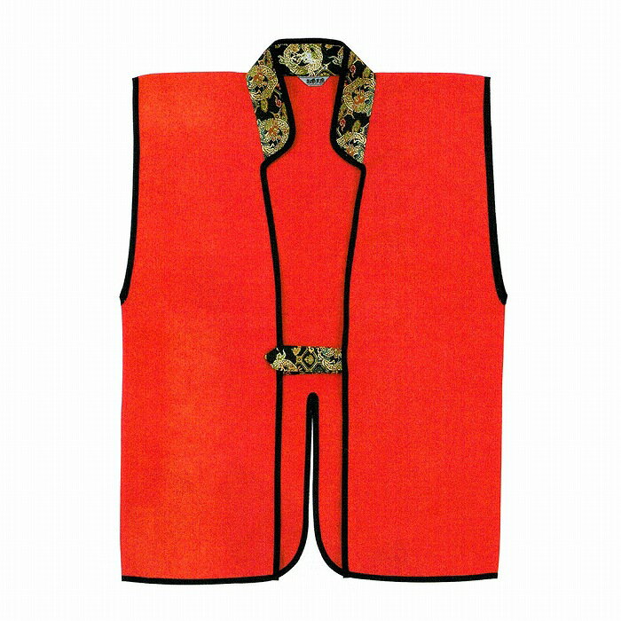 大人用陣羽織 主素材 　身頃　：　ポリエステル サイズ　：　身丈約80cm 衿に豪華金襴生地使用 時代劇や武者行列等のイベントでご利用いただけます。 陣羽織は、専門店和好で！