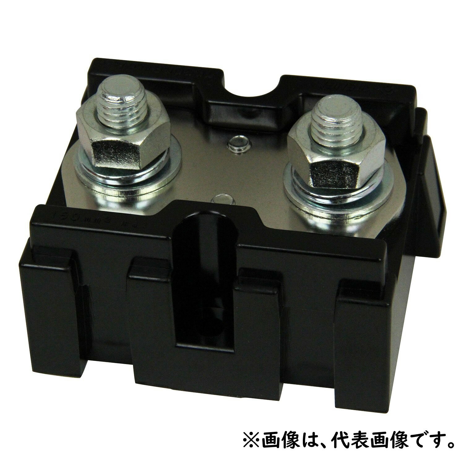 ねじ端子台（組式） カバーは別売りです。別途TCB6Bをお買い求め下さい。 絶縁電圧：600V 最大電流：520A 端子ねじ：M16