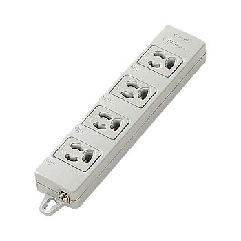 ●マグネット付だから仮固定も簡単です。 ●多彩なOA機器に対応する接地極付。 ●安易に抜けない抜け止めタップ。 ●定格 15A 125V 1500W まで ●適用コード：3芯ビニルキャブタイヤ丸形コード(VCTF)2.0mm2 ※VVF・V...