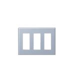 新金属スイッチプレート　2型 耐久性に優れた新金属スイッチプレート。 ビル・オフィスなどにおすすめします。 プレート表面ビズなしでデザイン性アップ！ ☆領収書が必要な場合は、ご指示いただければ対応いたします。 　 法人印のある領収書を発行い...