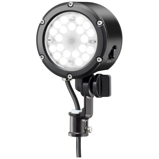 ＜仕様＞ 入力電圧：100〜240V対応 周波数：50/60Hz共用 耐雷サージ：15kV(コモンモード) 保護等級：IP65 使用温度範囲：-20℃〜+35℃ 本体：アルミダイカスト(ポリエステル塗装) グローブ：ポリカーボネート 自在具...