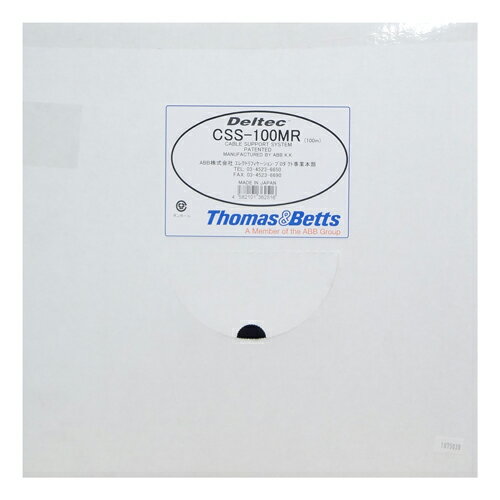 ・品番:CSS-100MR (標準タイプ 100m巻) ・バンド幅:12.7mm ・バンド厚み:1.6mm ・ストラップ材質:デルリン(超耐候性アセタール樹脂)黒色 紫外線、水分、カビ、薬品等に耐える化学的性質を持ったアセタール樹脂の採用に...