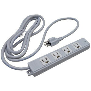 ■品番:OAT4N3-JP ■定格:15A・125V (1500Wまで) ■仕様:抜け止め・平刃3P4個口 ■コード:VCTF 3m ■電気用品安全法 PSE適合品