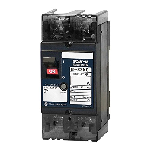 ●メーカー:テンパール工業●型式:B32KC20●定格電圧:AC100-100/200-200V●定格インパルス耐電圧Uimp:6kV●定格電流:20A●極数:2P●素子数:2E●フレーム:30AF●続可能最大電線(mm2):22●過電流引...