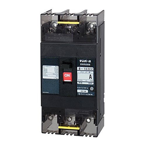 ●メーカー:テンパール工業●型式:B102EC10●定格電圧:AC100-100/200-200-415V●定格インパルス耐電圧Uimp:6kV●定格電流:100A●極数:2P●素子数:2E●フレーム:100AF●接続可能最大電線(mm2)...