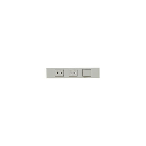 ●メーカー:神保電器●型式:KAG-3545:5.5.3(PW)●色:ピュアホワイト●スペック:コンセント 2P 15A / 125Vスイッチ 15A / 300V●出荷目安:5営業日以内NKシリーズ 家具・機器用コンセント・スイッチセット...