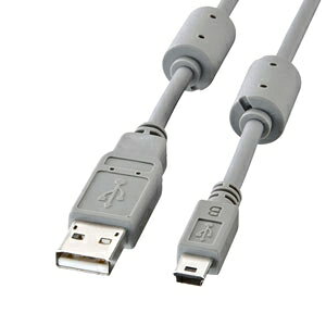 【特長】●USBポートを持つパソコンとUSB(ミニUSB Bコネクタ5pin)のインターフェースを持つ周辺機器(デジカメ、PSP、USBハブ、ハードディスク、カードリーダ、MP3プレーヤー、デジタルハンディカムなど)とを接続するケーブルです...