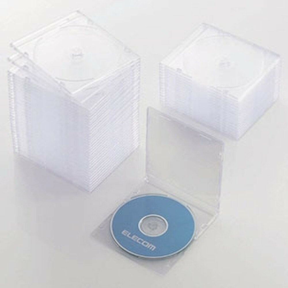 【特長】●厚さ約5mmのスリムタイプのBlu-ray/DVD/CDケースです。●スリムタイプなので、同じスペースでも標準タイプに比べて多くの枚数を収納可能です。●透明度が高い100%バージンPS樹脂使用。再生材を含まないので、においも少なく...