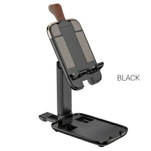 【仕様】●デザインと機能性を兼ね備えたスマホ&タブレット用デスクスタンド●主な材質:ABS●サイズ:約124×83×26mm(収納時)、約175×83×250mm(展開時)●重量:約315g