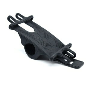 【仕様】●振動に強く軽量なシリコン製ソフトタイプの自転車用ホルダー●スマホ対応サイズ:画面サイズが4.5〜6.1インチクラスの機種●対応パイプ径:20〜40mm●サイズ:約 70×140×40mm(突起含まず)●重量:約55g