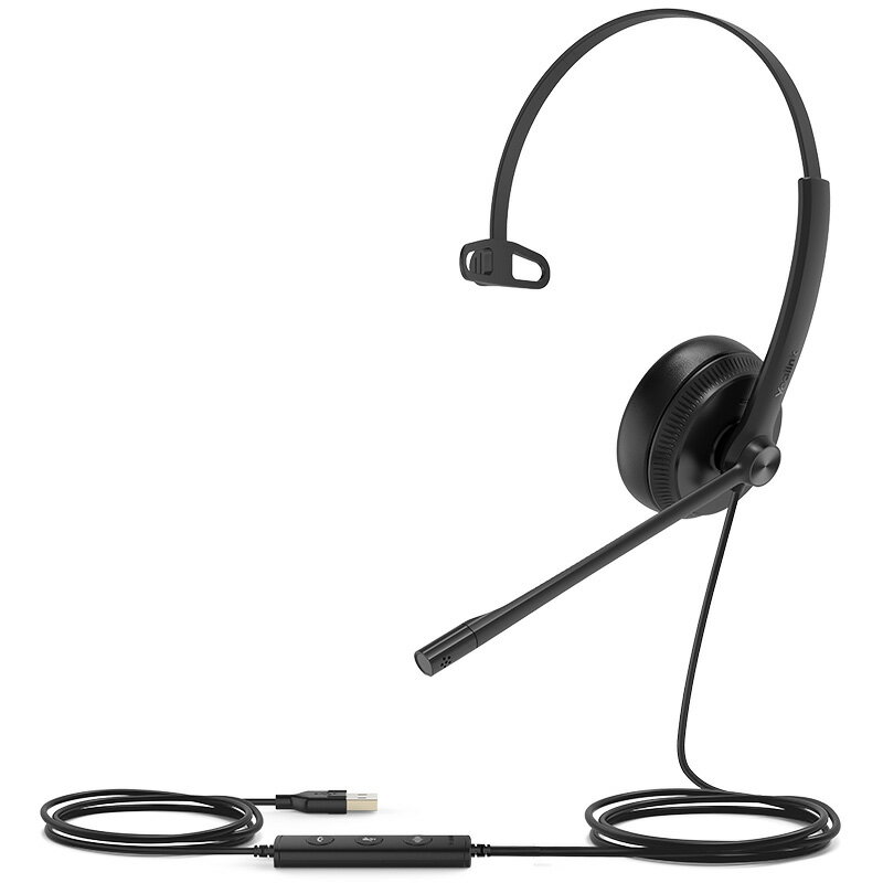 【仕様】●メーカー:Yealink(ヤーリンク)●型番:UH34 Mono UC●商品名:USBヘッドセット●重量:UH34 Mono 82.5g●スピーカーサイズ:28?●コード長:HSケーブル:1.2m(ヘッドセットから通話コントロール...