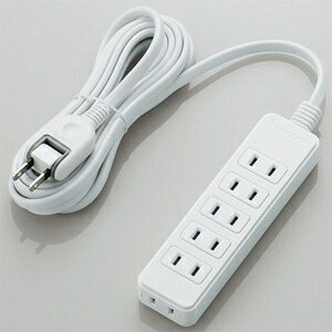 【特長】●電源タップの基本性能をしっかり搭載。オフィスやご家庭など、さまざまなシーンで使いやすいスタンダードな電源タップです。●プラグ仕様は2ピン式で、便利な6個口タイプです。●狭い場所でも配線しやすい180°スイングプラグを採用しています...