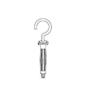 【特長】●新建材・石膏ボード・中空構造壁に。あらゆる中空壁面への器具の取りつけに。●傘が開いてガッチリ固定。●合板壁面に。通信器具、分電盤、スイッチ盤、棚受などの取りつけに。【仕様】●メーカー:ジェフコム●型番:A409HC●商品名:ボード...