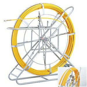 【特長】●スーパーイエローは、FRP製通線ワイヤーで従来のプラスチック製または金属製にない非常に優れた特長を持った、画期的な通線ワイヤーです。●電力・通信ケーブルの地中化工事に威力を発揮し、剛性の差が作業の効率UPに現れます。●強く、軽く伸...