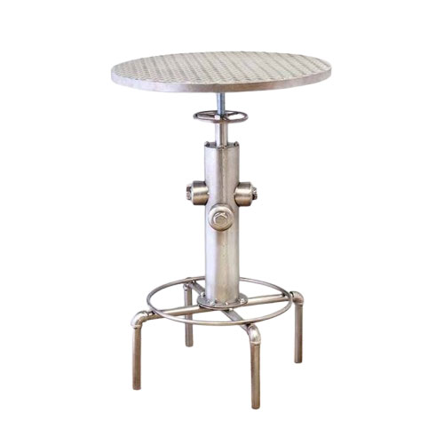 スタイリッシュなブルックリンテイストを感じるインダストリアルメタル［テーブル］どんなお部屋にもぴったりのアイテムです。水道管をモチーフにしたデザインは、洗練された雰囲気を醸し出します。自宅のリビングやカフェ風のダイニングにぴったり。別売りの...