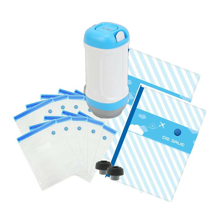 商品名ドクターセーブプラス　フルセット　DSPFL　4573336280232商品説明Dr.Saveを真空バッグのバルブの上に載せ、スイッチを押すだけで吸気が始まります。小型なのに吸引力は強力です。 音が静かです。動作時間約120分（自社調...