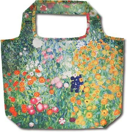 ほかの名画エコバッグはこちらから！fk094igrjsコンビニでのちょっとしたお買い物や散歩のおともなどに便利に使えます。サイズW38×H29×D11cm(持ち手の長さ約15cm)、折りたたみ時:W9×H9×D1cm個装サイズ：10.0×9...