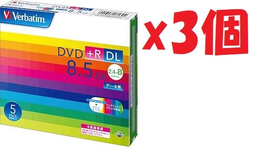 商品情報 商品の説明 1回記録用DVD+R DL/2.4-8倍速記録対応/8.5GB/インクジェットプリンタ対応/ホワイト・ディスク独自開発のアゾ色素により、優れた耐久性を実現高品質プラスチック基板と高度な成形技術がエラー発生率を抑制2P方...