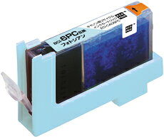 ecoricaエコリカ!リサイクルインクカートリッジ　キヤノン互換製品!エコリカ型番【ECI-CA06PC】 対応純正品【BCI-6PC】カラー【フォトシアン】 エコリカ型番:ECI-CA06PC 対応メーカー:キヤノン 対応純正品:BCI...