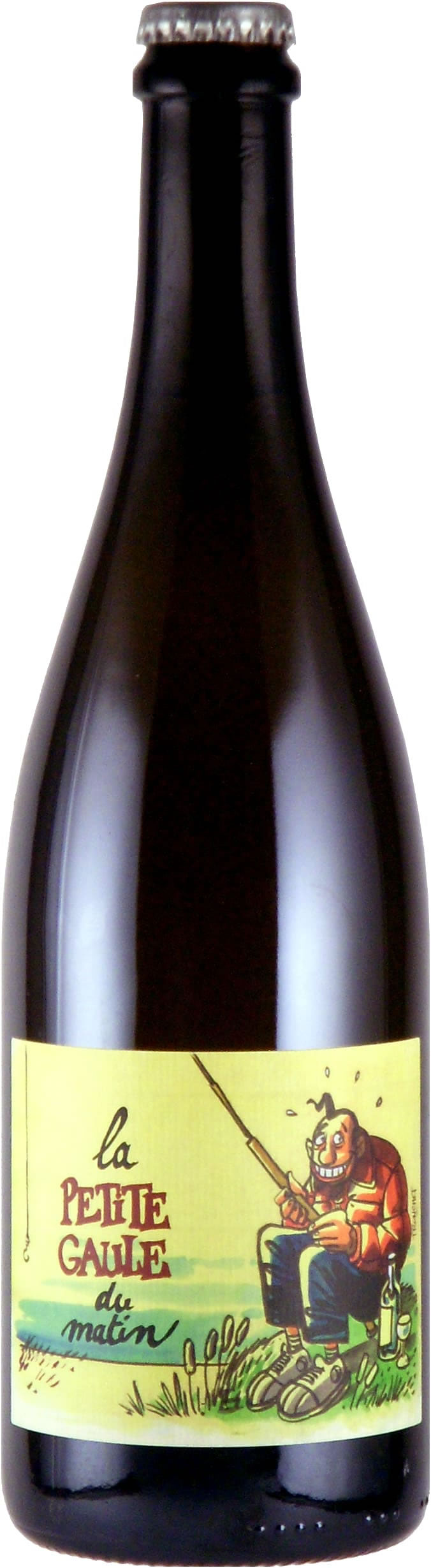 ペティアン・ラ・プティット・ゴール・デュ・マタン　2022　フランツ・ソーモン 粘土石灰土壌で育つ樹齢50年のユニブランとグロマンサンをプレス後、ステンレスタンクとセメントタンクで発酵・熟成しました。グリーンイエロー色の外観、グレープフルー...