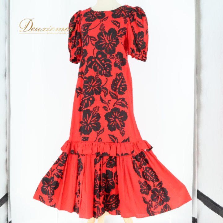 【 商品説明 】 【商品名】 ダンス衣装 ハワイアンダンス フラダンス 【サイズ】表記無し 平置き実測：総丈約122cm（裾～肩部まで）、肩幅約34cm、身幅約48cm、ウエスト約46cm ※実測の為、多少の誤差はご了承ください 【仕様】 ...