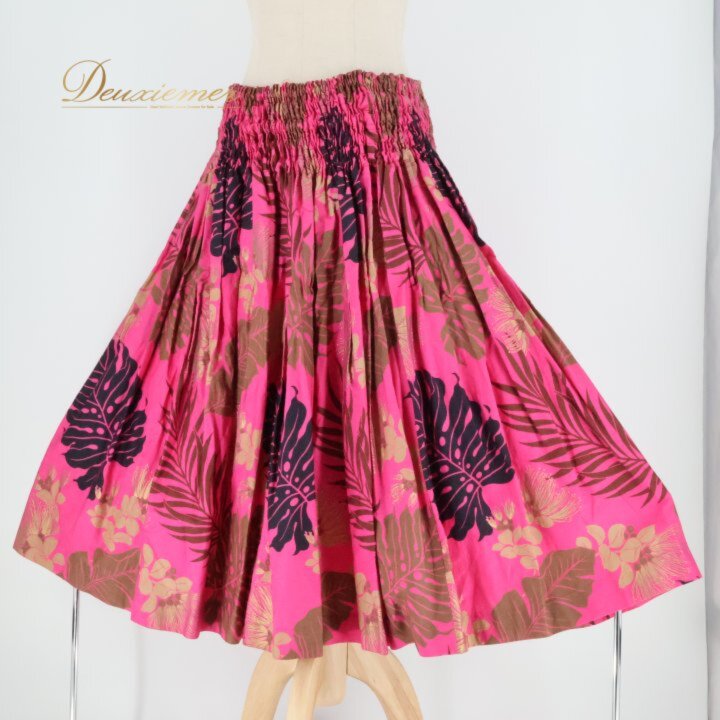 【 商品説明 】 【商品名】 ダンス衣装 ハワイアンダンス フラダンス 【サイズ】表記無し 平置き実測：総丈約74cm、ウエスト約34cm ※実測の為、多少の誤差はご容赦願います ※ウエストゴムが伸びきっている為、ウエスト背面をクリップで留...