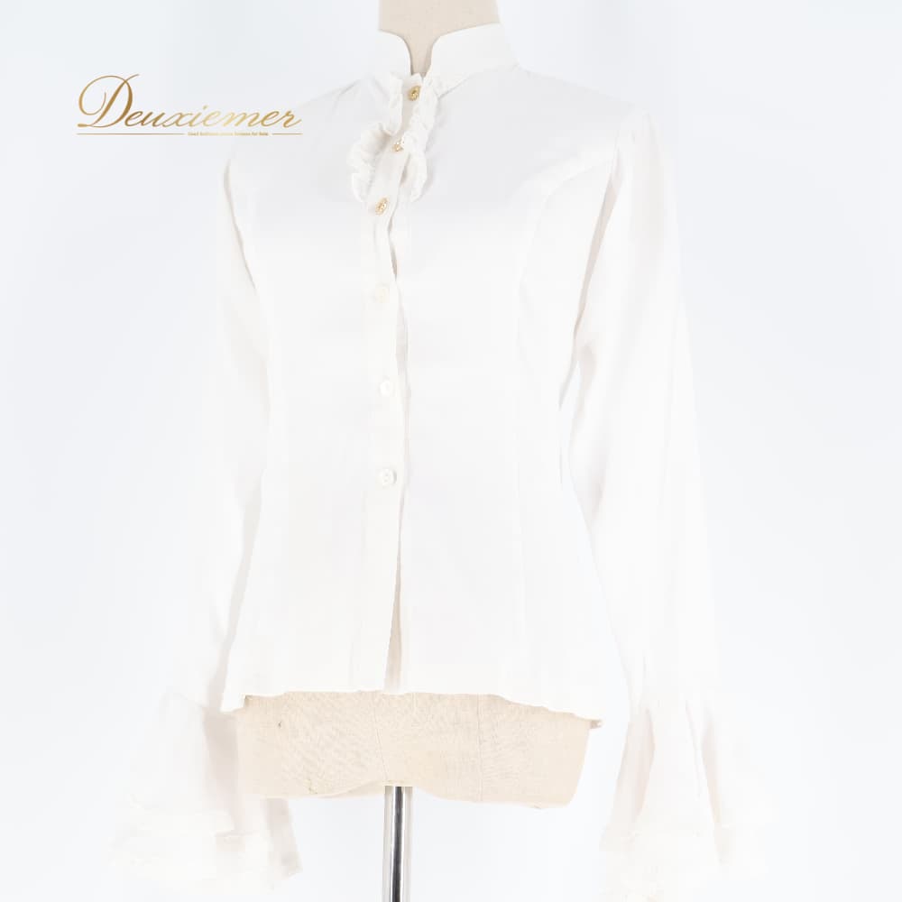 【 商品説明 】 【商品名】 ダンス衣装 フラメンコ 【サイズ】表記無し 平置き実測：総丈約60.5cm（裾～肩首まで）、肩幅約35.5 cm、身幅約38.5cm、ウエスト約34cm ※実測の為、多少の誤差はご了承ください 【仕様】 ・正面...