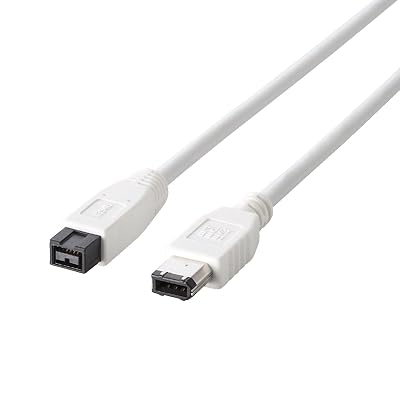 エレコム FireWireケーブル (IEEE1394b 9pin to 9pin) 1m IE-991WH商品説明【商品説明】size : 1.0m style : 9pin-9pinIEEE1394b(9ピン)端子を装備したパソコンと、...