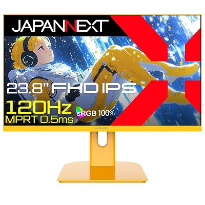 JAPANNEXT 23.8インチ ゲーミングモニター JN-IPS238G120F-PK商品説明【商品説明】color : ピンク23.8インチのIPSパネルを搭載し、120Hzの高速リフレッシュレートと0.5ms(MPRT)の高速応答速...
