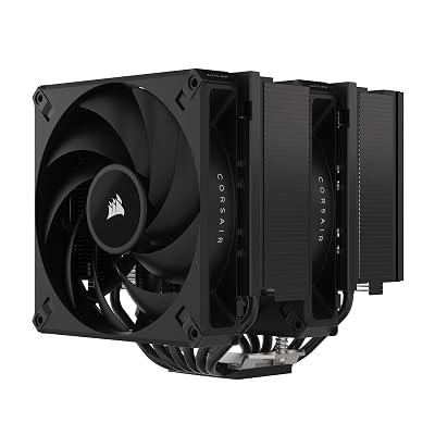 CORSAIR A115 ハイパフォーマンスタワー CPU 空冷式クーラー AirGuideテクノロジー Intel/AMDマザーボード適用 CORSAIR XTM70グリス付属 CT-9010011-WWブランドCORSAIR色ブラックモ...