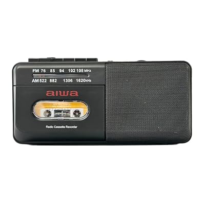 Aiwa アイワ ラジカセ audio -G RCP4 カセットテープ プレーヤー ブラック GAA4-RCP0004(BK)ブランドAiwa色ブラックモデル商品説明【商品概要】本体サイズ:約幅265×奥行10.5×高さ128mm / 重さ...
