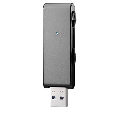 アイ・オー・データ USBメモリー 128GB ブラック|USB 3.1 Gen 1(USB 3.0)対応|超高速転送|2カラー・5容量から選べる|アルミボディ|日本メーカー U3-MAX2/128Kブランドアイオーデータ色ブラックモデルU...