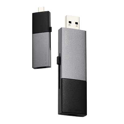 エレコム 外付けSSD 2TB USB3.2 (Gen2) 対応 スライド式 タイプC タイプA スライド切り替え ブラック ESD-EWC2000GBKブランドエレコム(ELECOM)色ブラックモデルESD-EWC2000GBK商品説明【...
