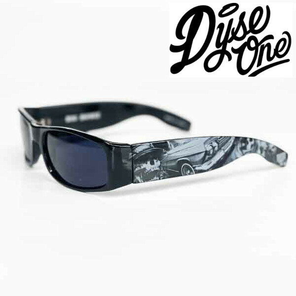 L■こちらの商品はネコポス発送不可能です！ ■BRAND:DYSE ONE【ダイスワン】 ■COLOR: ブラック ■QUALITY:プラスティック ■SIZE W:14cm×H:4.5cm テンプル長さ:約13cm