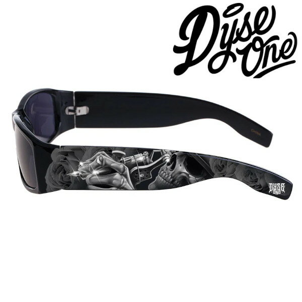 L■こちらの商品はネコポス発送不可能です！ ■BRAND:DYSE ONE【ダイスワン】 ■COLOR: ブラック ■QUALITY:プラスティック ■SIZE W:14cm×H:4.5cm テンプル長さ:約13cm