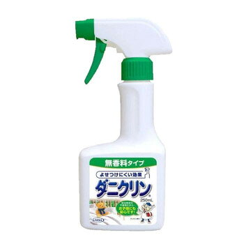 ダニクリンは、殺虫剤のように殺虫成分でダニを直接殺す成分ではありません。ダニをよせつけない「忌避」という効果でダニを減らしていく商品です。今お使いの布団やカーペットにスプレー加工するだけの手軽さです。シングルシーツ(片面)約25枚分。(Po...