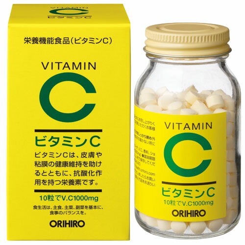 名称 健康補助食品 内容量 290mg×300粒 原材料 砂糖、コーンスターチ/V.C、香料、ショ糖脂肪酸エステル、V.B2【主成分配合量/製品10粒（2.9g）中】ビタミンC 1000mg(1000%) 販売元 オリヒロ 商品説明 1日目...